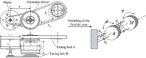 transmission system for a single joint in dlr hit ii robot hand