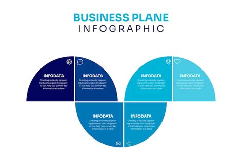 Premium Vector Vector Creative Strategy Infographic With Icons