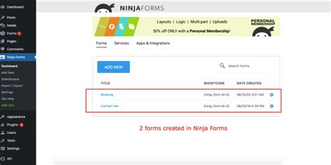 How To Integrate Ninja Forms With Benchmark Email Easily Advanced