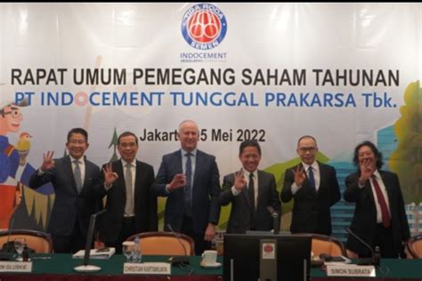 RUPST Indocement Setujui Bagi Dividen Rp500 Per Saham ANTARA News
