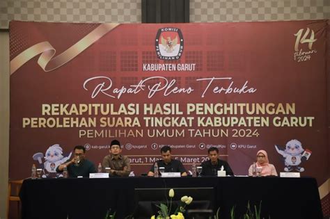 Rekapitulasi Penghitungan Suara Pemilu Tingkat KPU Garut Tuntas ANTARA News