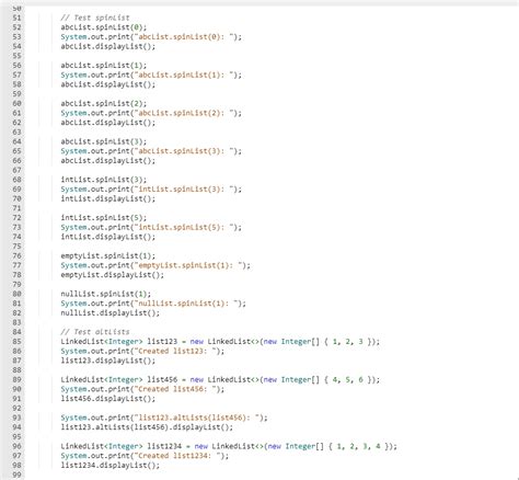 Solved Created Intlist 12334 Created Abclist A B C Created