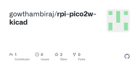 Github Gowthambirajrpi Pico2w Kicad