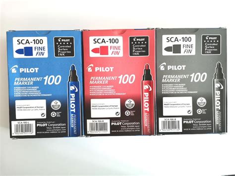 PILOT Permanent Marker SCA 興趣及遊戲 書本 文具 雜誌及其他 Carousell