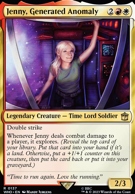 Eleventh Doctor And Clara Oswald Commander Edh Mtg Deck