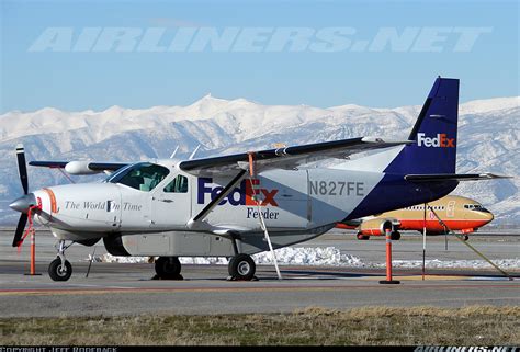 Cessna 208a Cargomaster Fedex Feeder West Air Aviation Photo