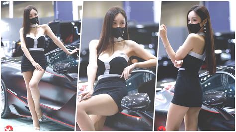 4k 설민아 레이싱모델 직캠 포토타임 2022 오토살롱위크 220917 By Cnm Youtube