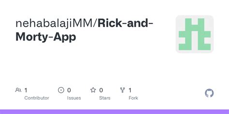 GitHub NehabalajiMM Rick And Morty App