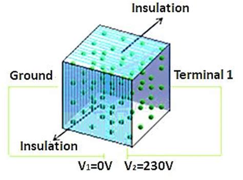 A Free Body Diagram Of The Electrostatic Simulation Revealing The