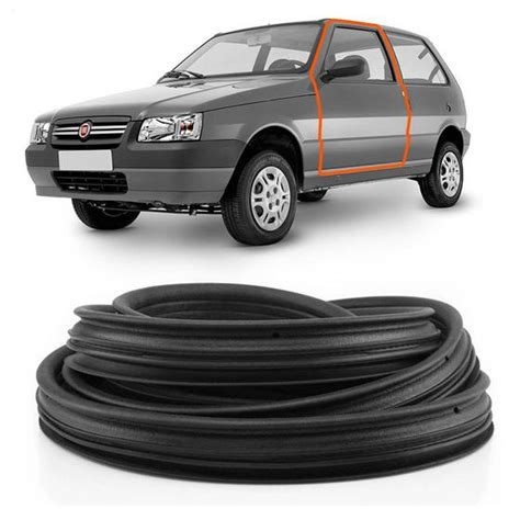 Borracha Vedação De Porta Fiat Uno 2 Portas 84 A 14 1 Peça AutoTravi