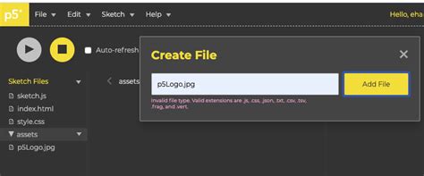 Uploading File Problem Issue 4467 Processing P5 Js GitHub