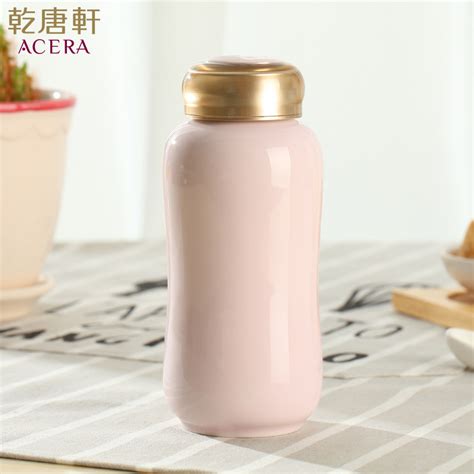 乾唐轩活瓷杯马卡龙单层220ML随手杯陶瓷杯礼盒装 虎窝淘