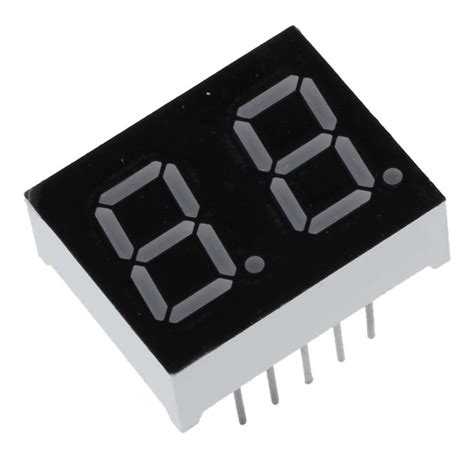 Led Display Module Segmenten Bit Wit Gezamelijke Kathode Domoticx