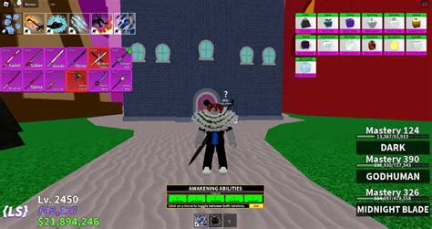 Cheap Blox Fruits Max Level Account 2450 Godhumanttk Auto