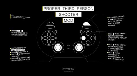 proper third person shooter controls [for gamepad only] v1 1 gta 5 mod