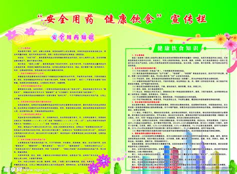 安全用药 健康饮食设计图展板模板广告设计设计图库昵图网