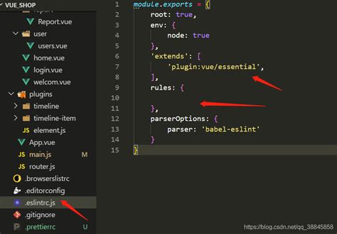 解决eslintrc js报错原因 syntax error error eslint configuration in esli csdn博客