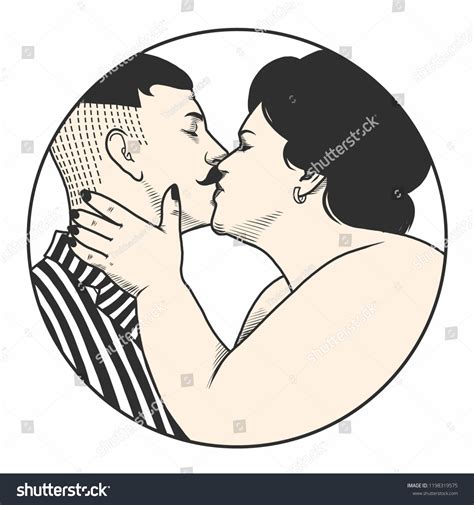 Kissing Couple Realationship Between Man Woman Stock Vector Royalty Kissing Couple Realationship Between Man Woman Stock Vector Royalty