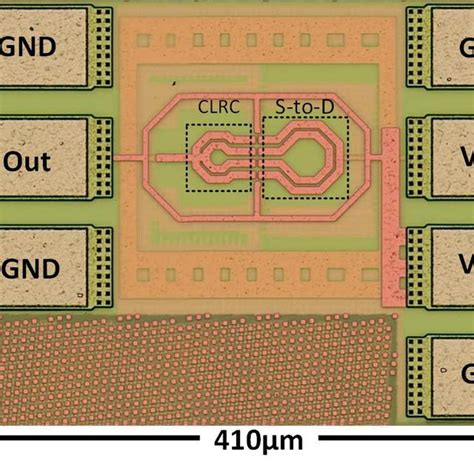 Chip Micrograph Of The 394 Ghz Proposed Push Push Oscillator Download Scientific Diagram