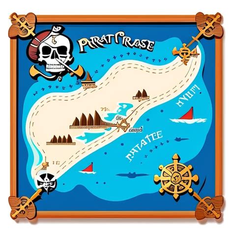 Premium Ai Image Pirate Treasure Hunt