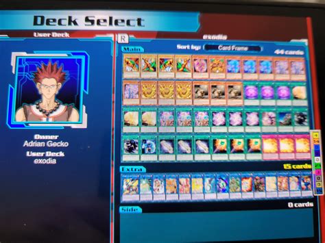 Deck 6 Exodia R Ygolegacyoftheduelist