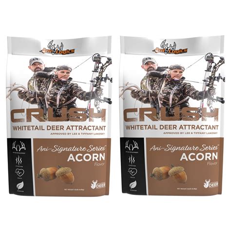 Ani Logics Outdoors Crush Acorn Granular Deer Attractant 15 Lb Bag 2