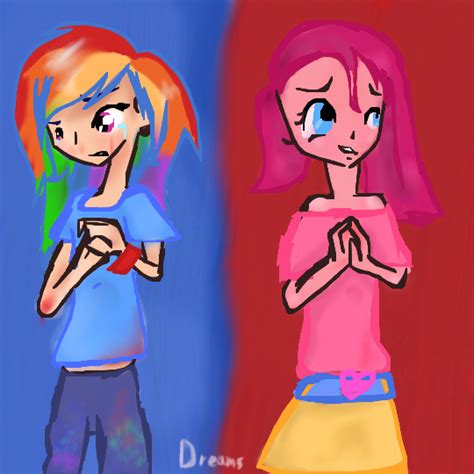 Pinkamena And Rainbow Dash By Afternoondreams0 On Deviantart