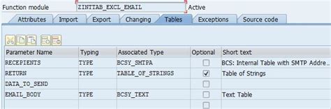 Sap Champs Abap Send Email With Attached Internal Table Xls File
