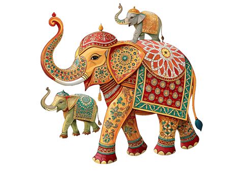 Indian Traditional Elephant Png