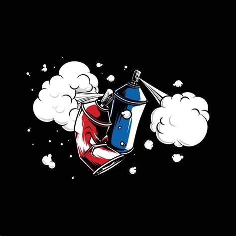 Cartoon Spray Paint 50118678 Vector Art At Vecteezy
