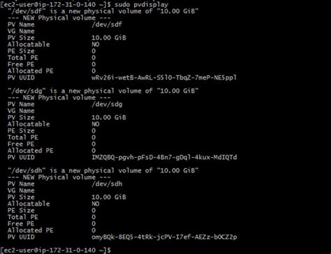 How To Create A Logical Volume Manager Lvm On Aws