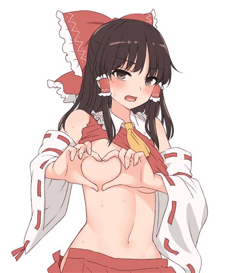 Hakurei Reimu Touhou Drawn By Miyoranthath Danbooru