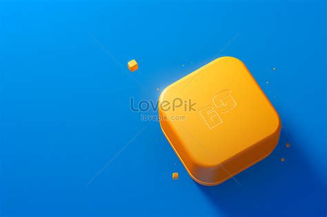 파란색 배경에 버튼 일러스트 무료 다운로드 Lovepik