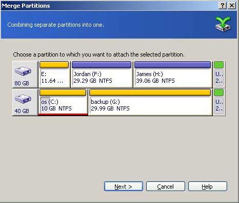 How To Merge Partitions With Acronis Disk Director Without Data Loss