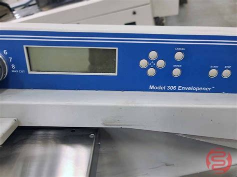 Opex Omation 306 Envelope Opener Letter Opener Boggs Equipment