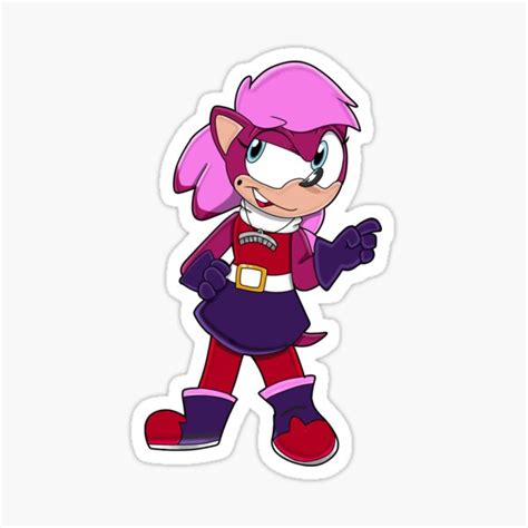 Sonia The Hedgehog Sticker For Sale By Dragon22551 Redbubble