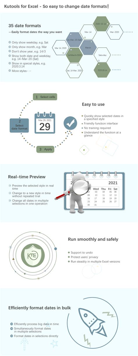 How To Apply Date Formatting In Excel With Kutools Extendoffice