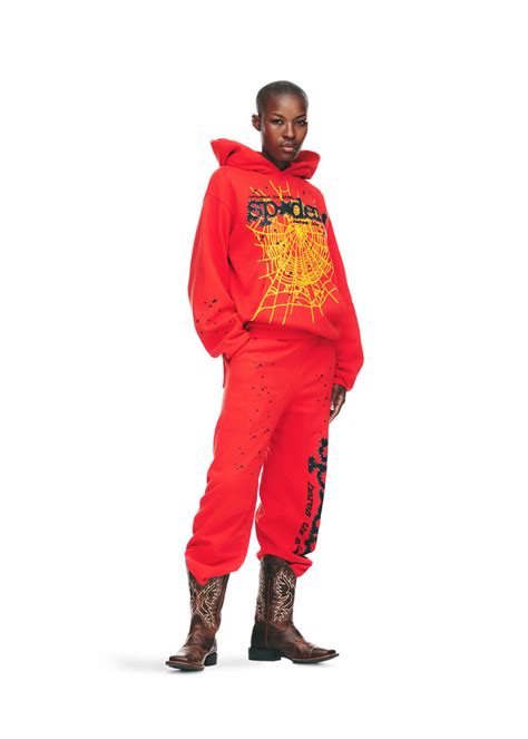 Red Pnk V2 Hoodie Sp5der King Spider