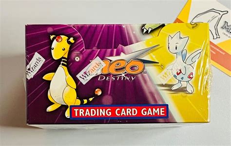 Pokemon Neo Destiny 1st Edition Booster Box English Sealed Ebay