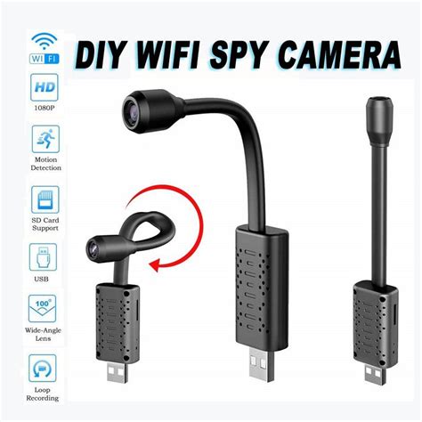 Spy Hidden Camera Mini Hd 1080p Portable Usb Small Micro Covert Nanny Camera With Motion