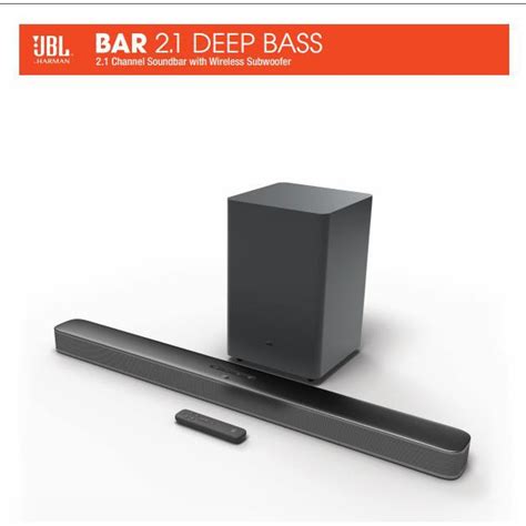 Jbl Bar Deep Bass Soundbar Shopee Singapore