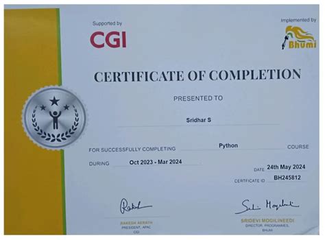Python Coursecompletion Ksrct Ece Ksrce Sridhar S