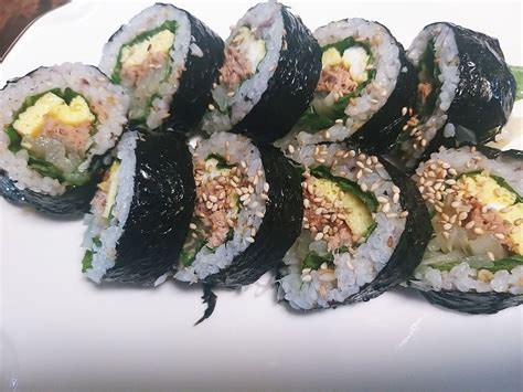 참치김밥 만들기 묵은지 참치김밥