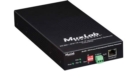 Muxlab 3g Sdi St2110 Over Ip Utp Gateway 500767 2110 Utp Bandh