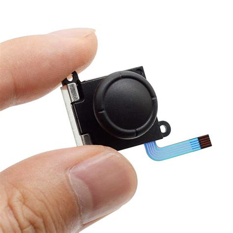 조이콘 교체 조이스틱 3d 좌우 아날로그 교체 엄지 스틱 호환 닌텐도 스위치 조이 패드 수리 키트 게임 및 액세서리