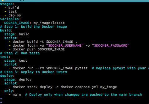 Continuous Deployment With Docker Swarm Automating Container Releases