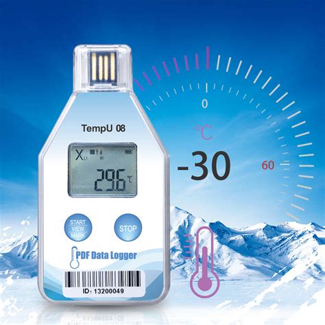 Single Use Cold Chain Data Logger Reliable Temperature Monitoring
