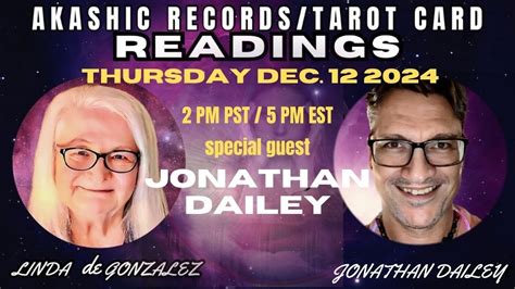 Live Readings With Jonathan Dailey Youtube