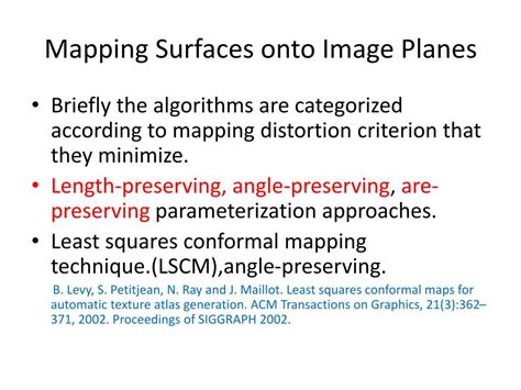Ppt Non Rigid Registration Of 3d Surface By Deformable 2d Triangular Meshes Powerpoint