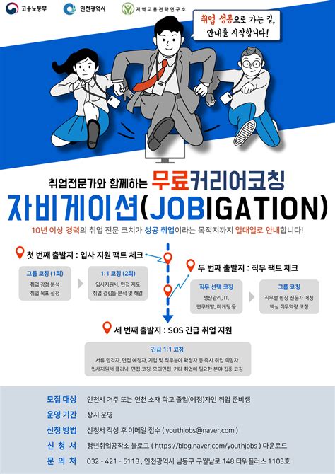 무료취업컨설팅 고용노동부 인천광역시 청년취업공작소 무료취업컨설팅받고 취뽀하자 공모전 대외활동 링커리어